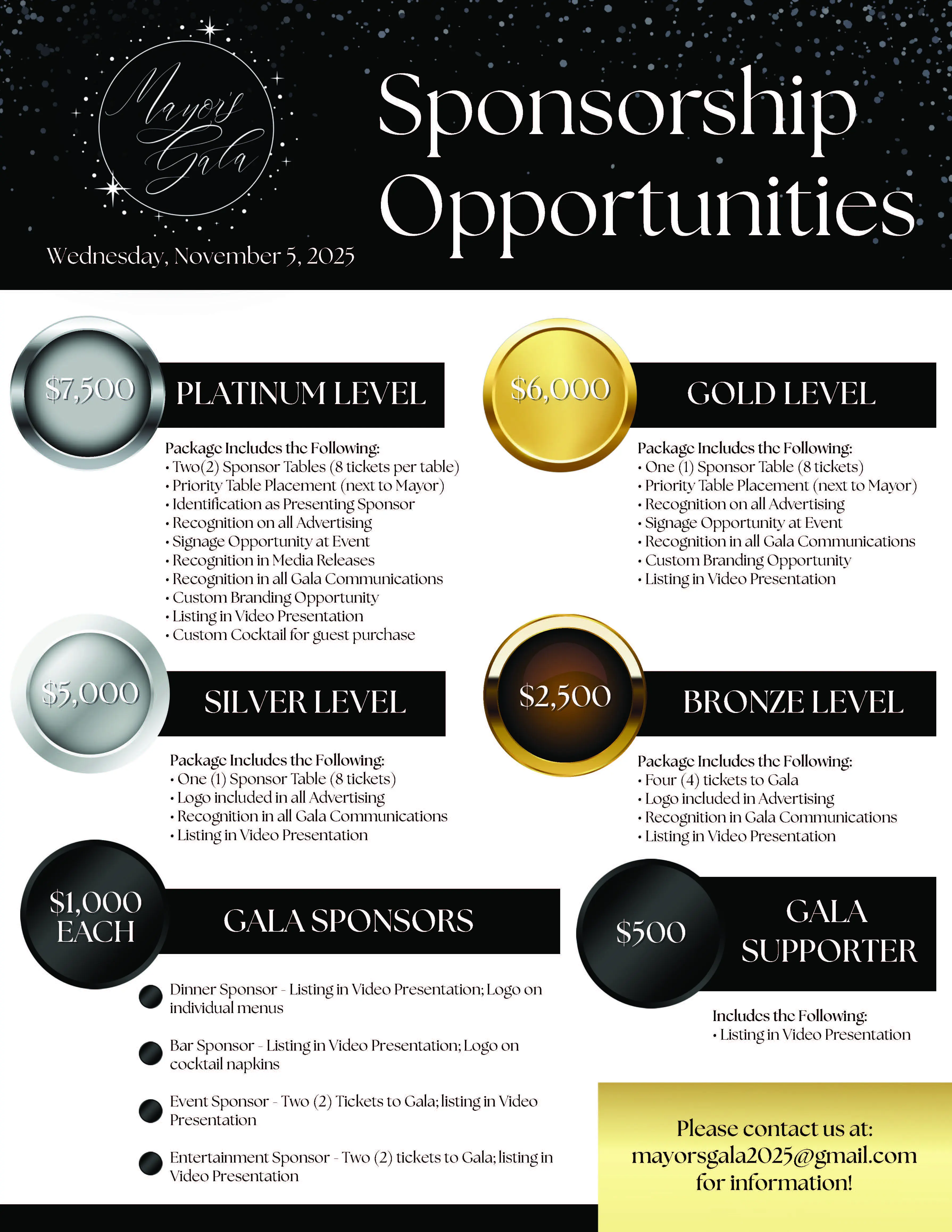 Mayor's Gala 2025 | Township of Scugog